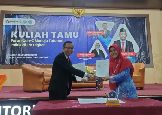 Topik Utama Kuliah Tamu FH UNIKAMA dan FH UNIPMA : Bahas Peran Gen Z ...